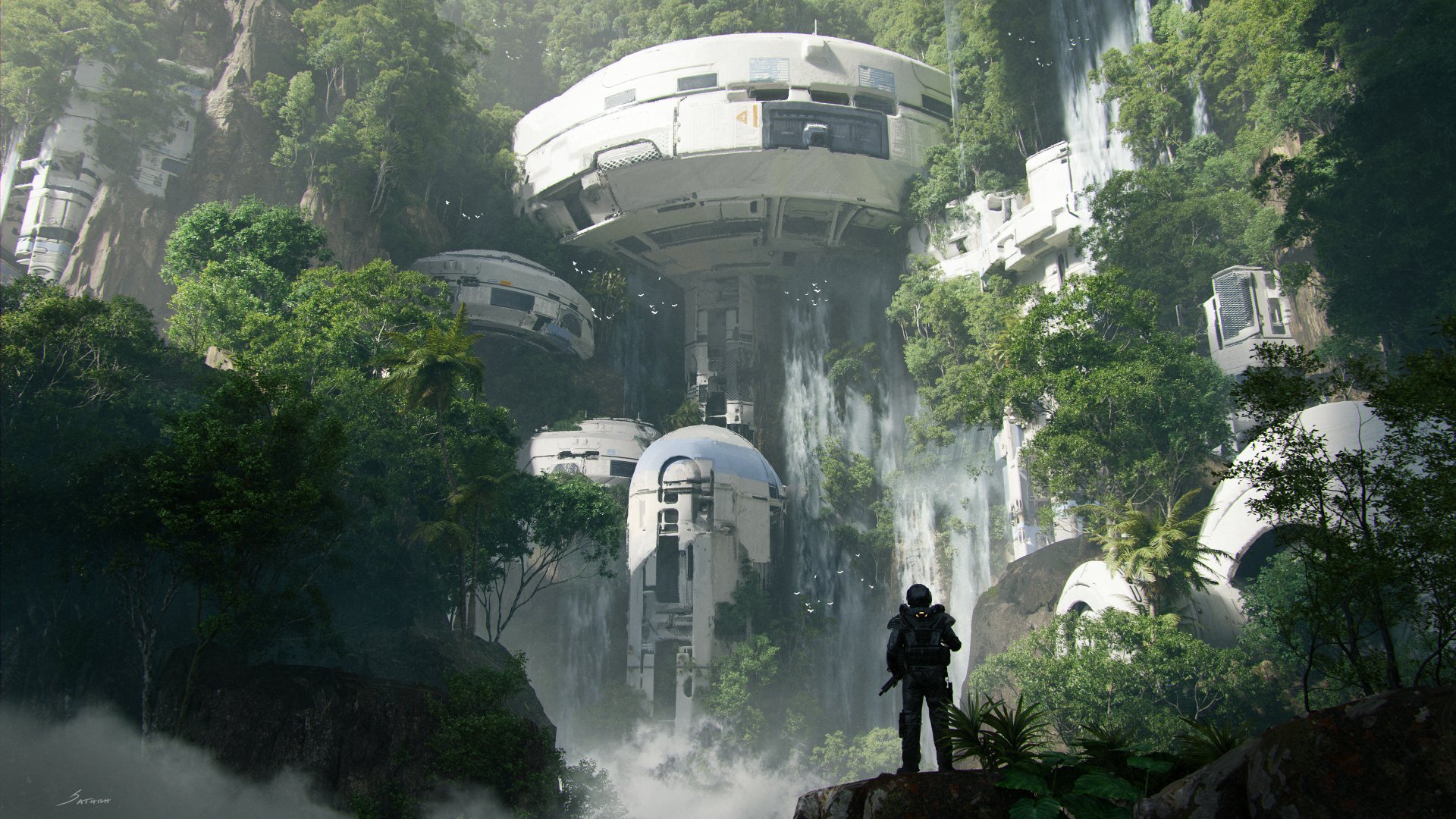 Download Sci Fi Exploration 4k Ultra HD Wallpaper by sathish kumar