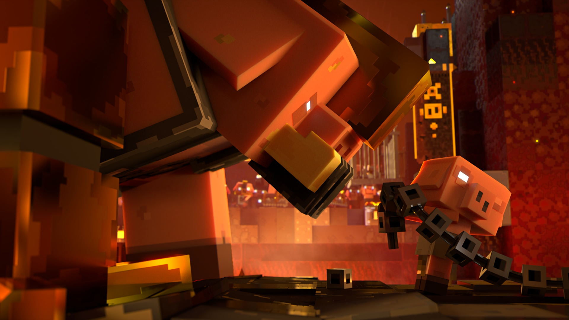 Minecraft Legends HD Wallpaper – Epic Video Game Adventure