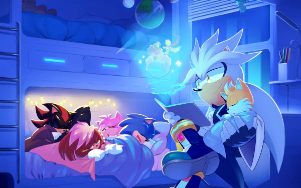 Epic 4K HD Sonic, Silver & Shadow Showdown – Sonic the Hedgehog (2006) Wallpaper