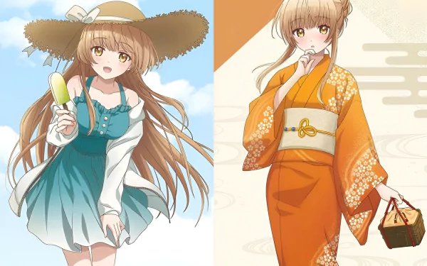 Mahiru Shiina in Ultra HD – The Angel Next Door Wallpaper by Azumi