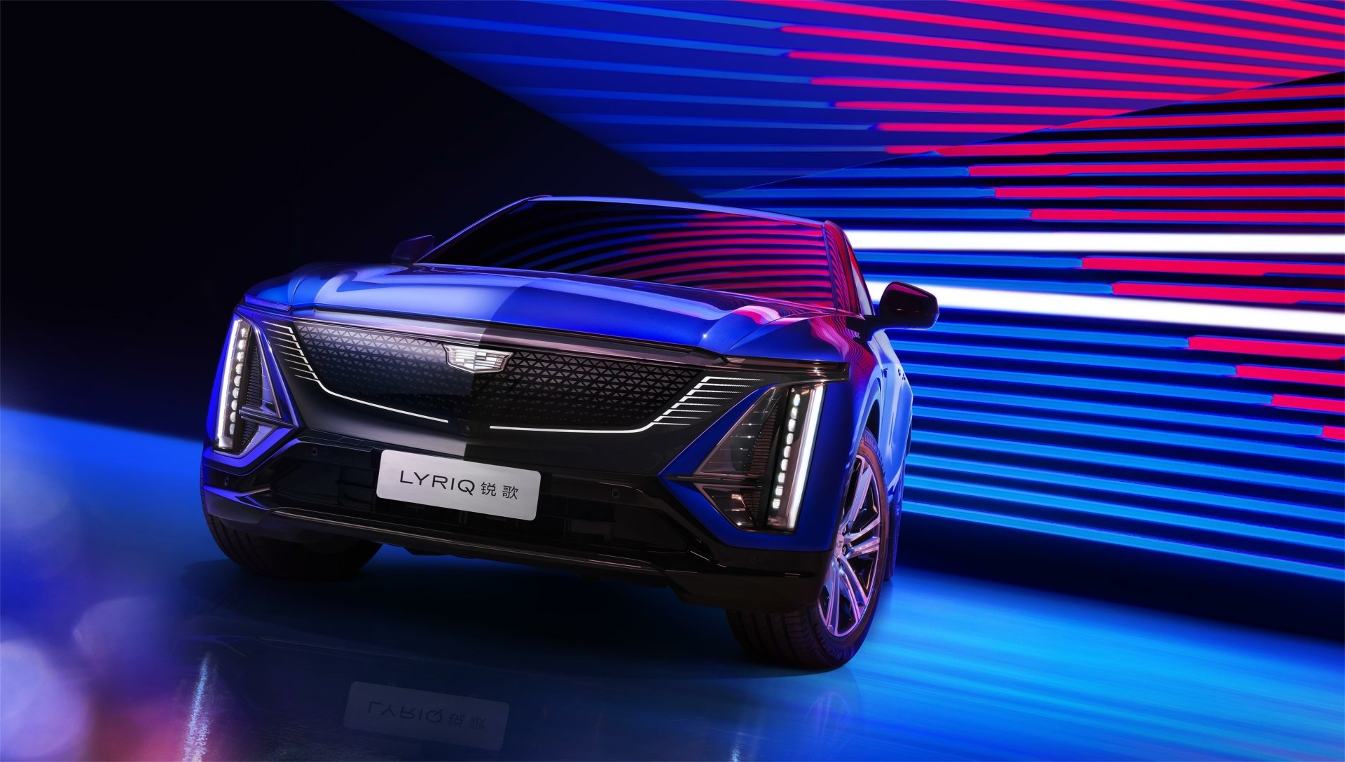 Download Vehicle Cadillac Lyriq 4k Ultra HD Wallpaper