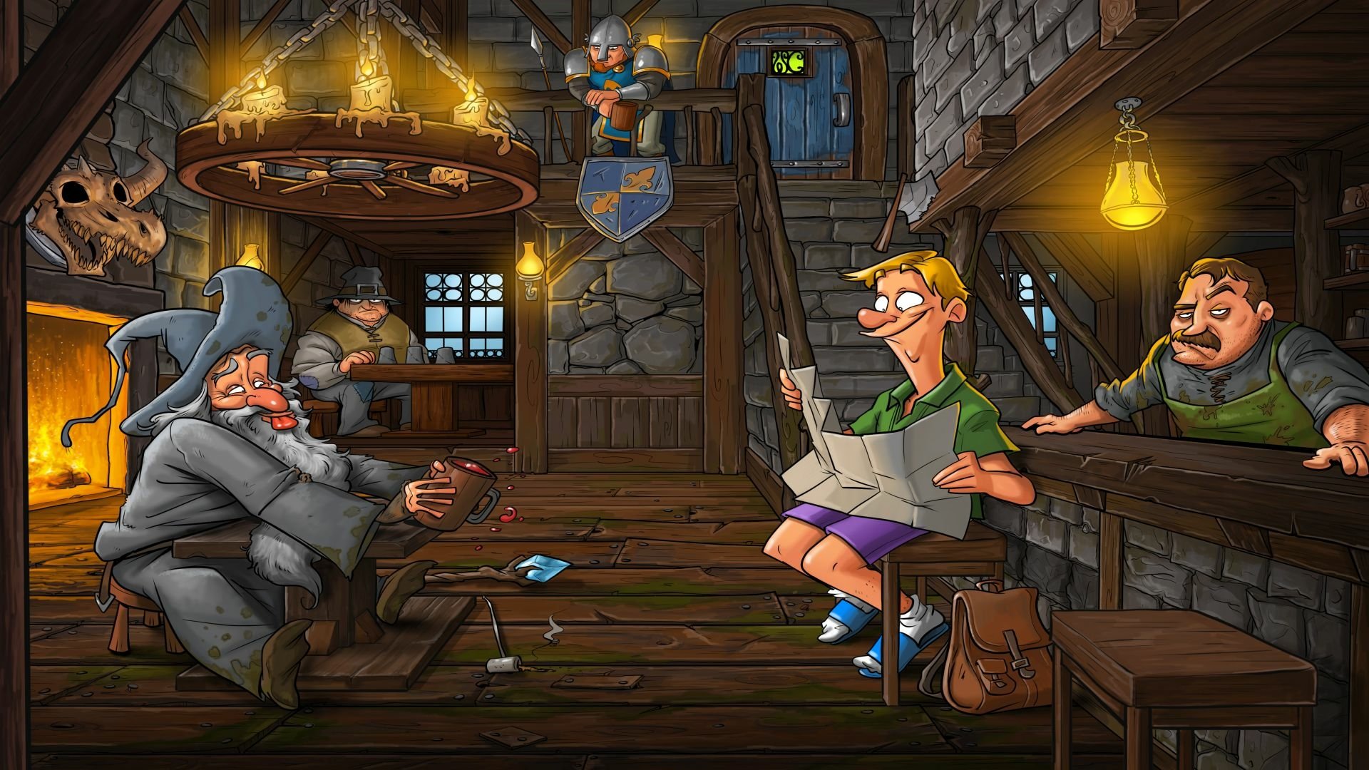 Download Video Game Shakes And Fidget HD Wallpaper