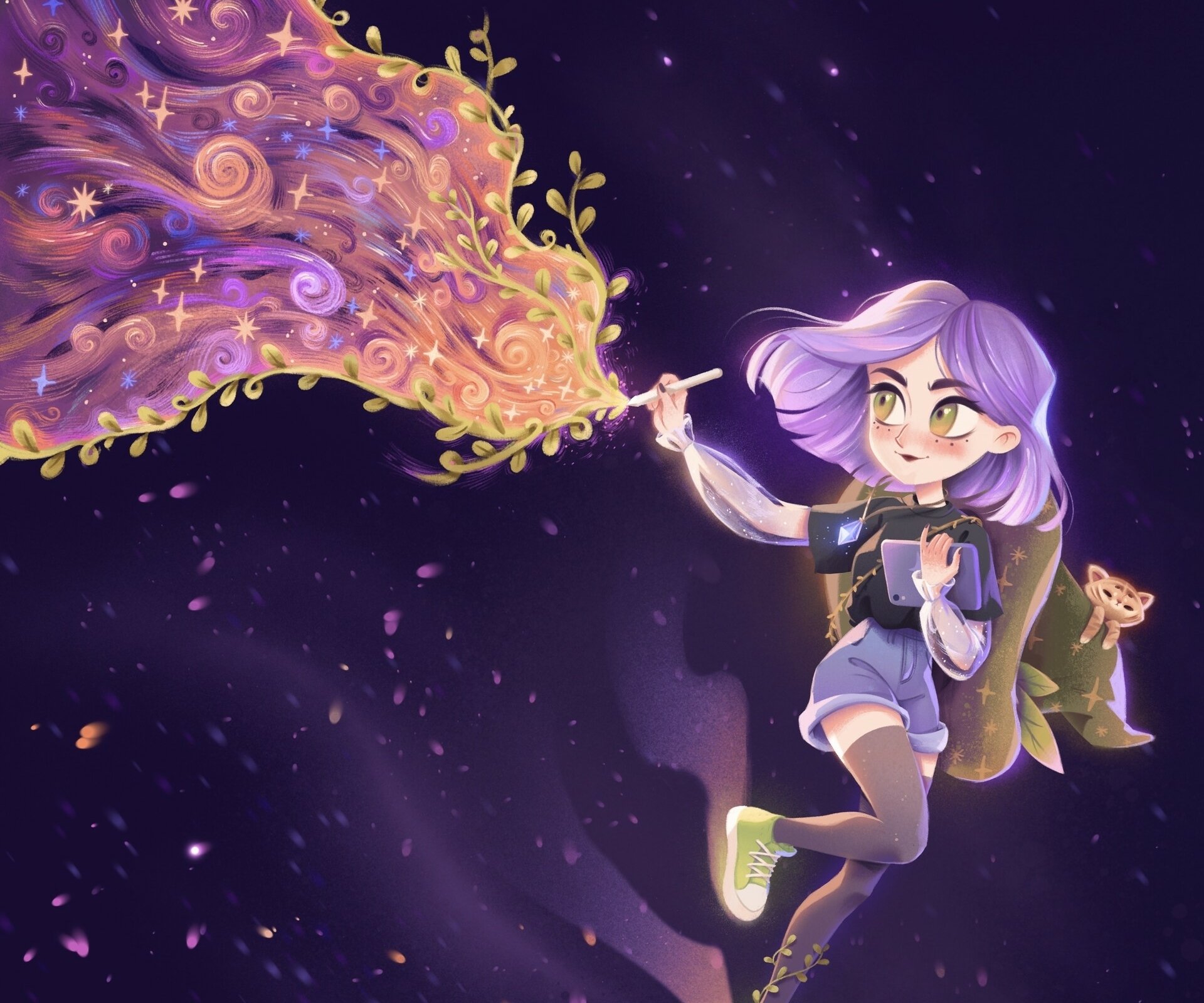 Download Fantasy Child HD Wallpaper by Christine Polyakov
