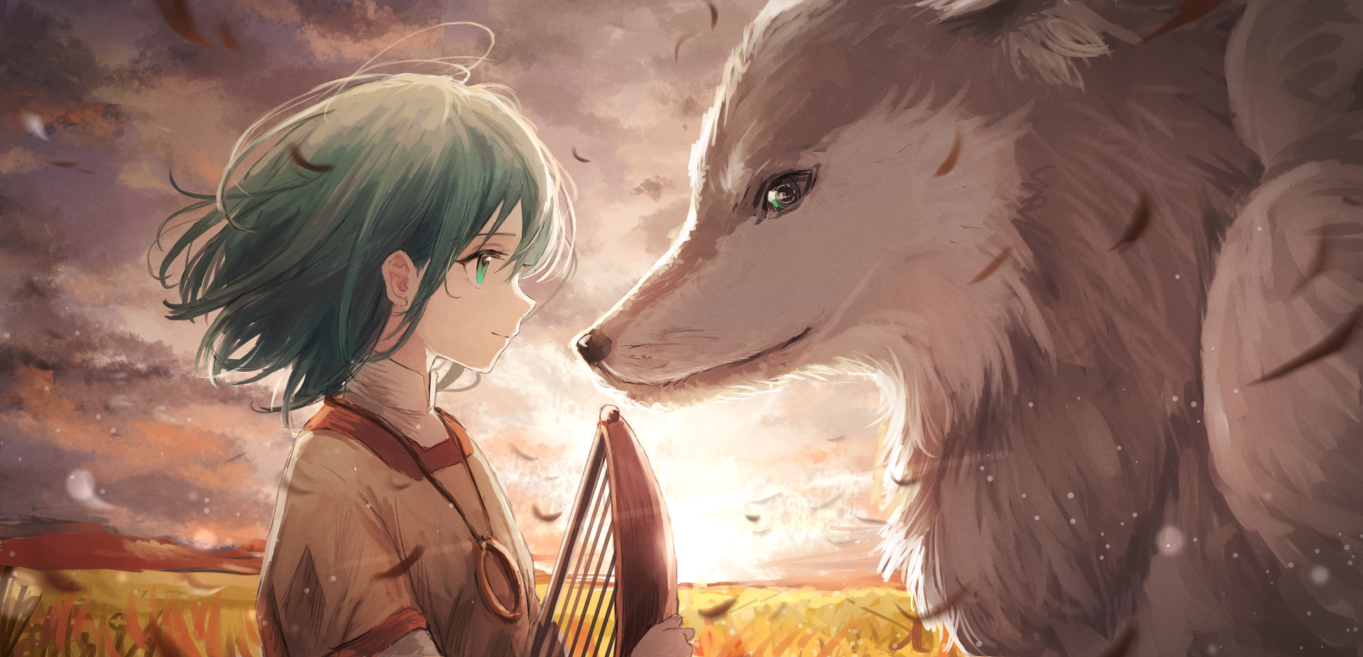 Download Anime The Beast Player HD Wallpaper