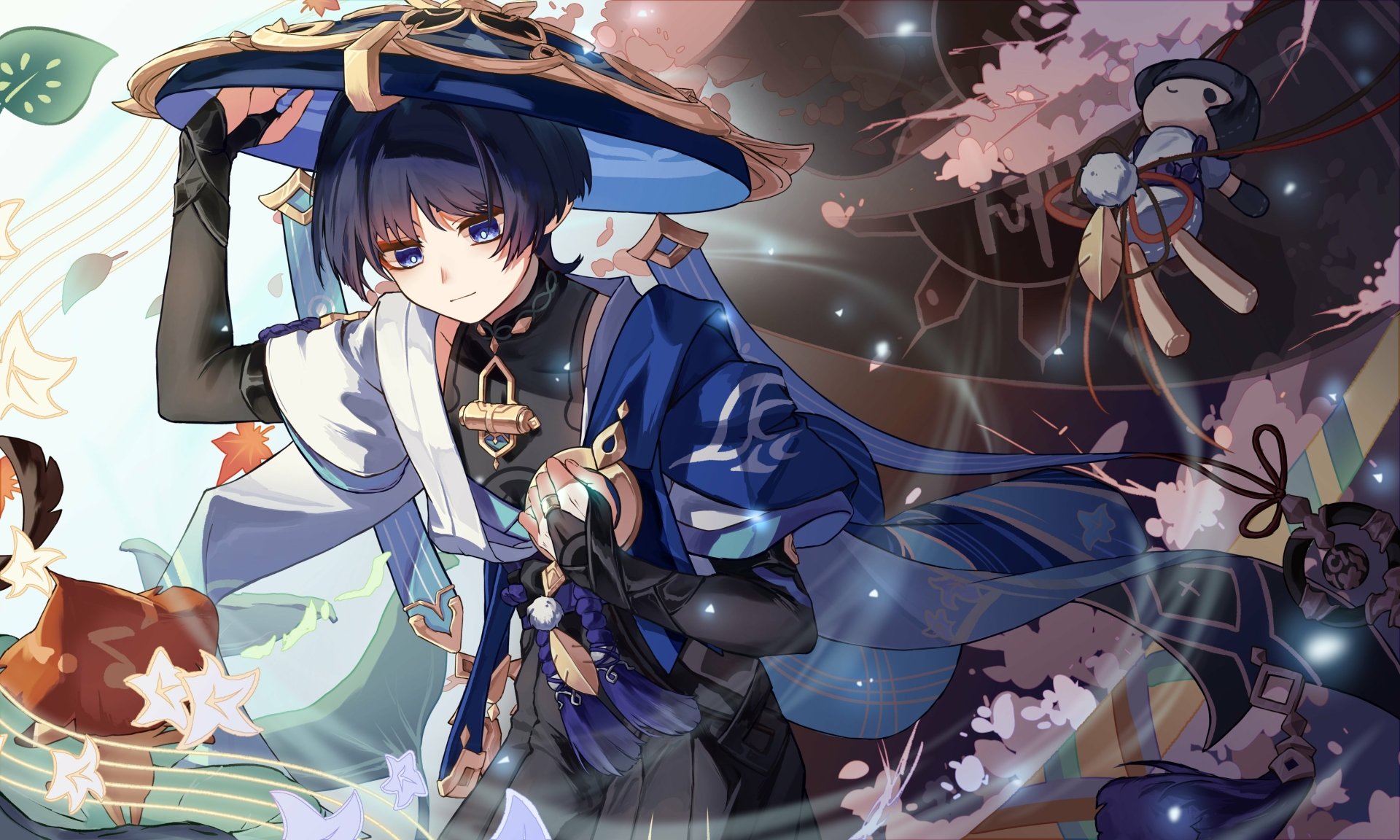 Scaramouche in 4K Ultra HD – Genshin Impact Epic Wallpaper by siying0504