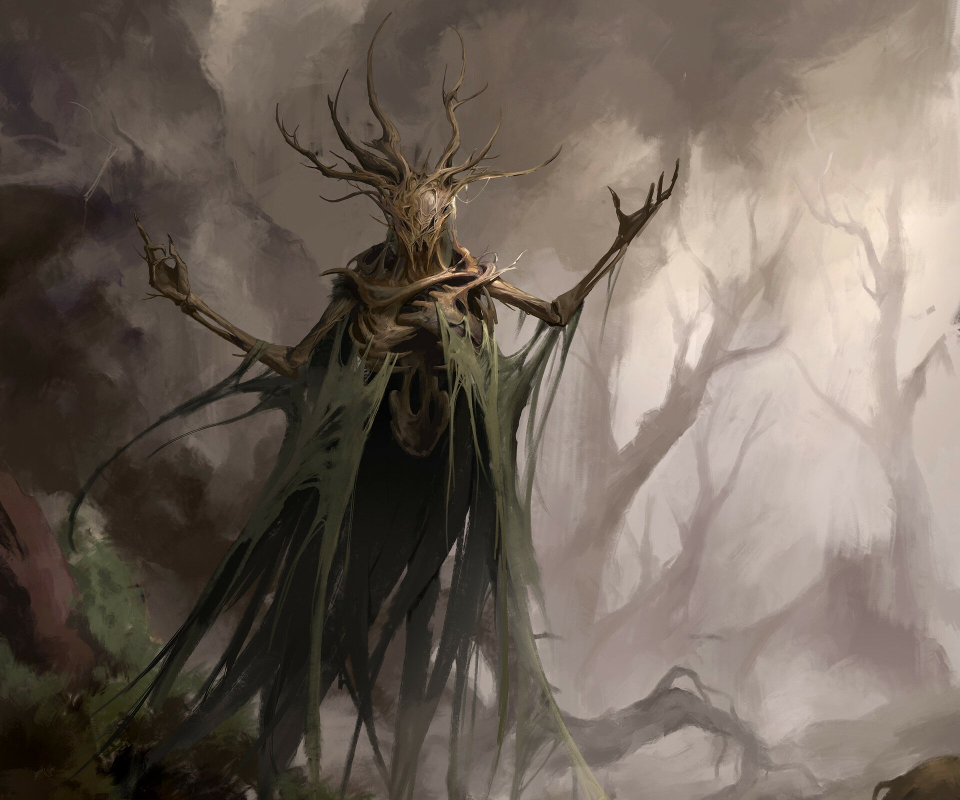 Download Dark Creature HD Wallpaper by BangkuART