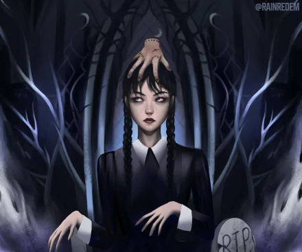 Wednesday Addams - Desktop Wallpapers, Phone Wallpaper, PFP, Gifs, and ...