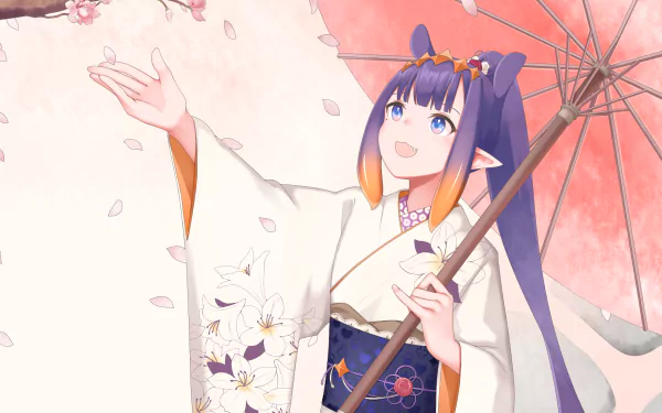 Ninomae Ina'nis 4K Ultra HD Wallpaper – hololive Virtual Idol Vibes by ...