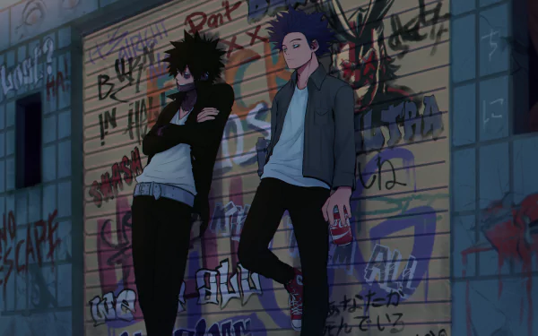 Hitoshi Shinso 4K Ultra HD Wallpaper – My Hero Academia Anime Power