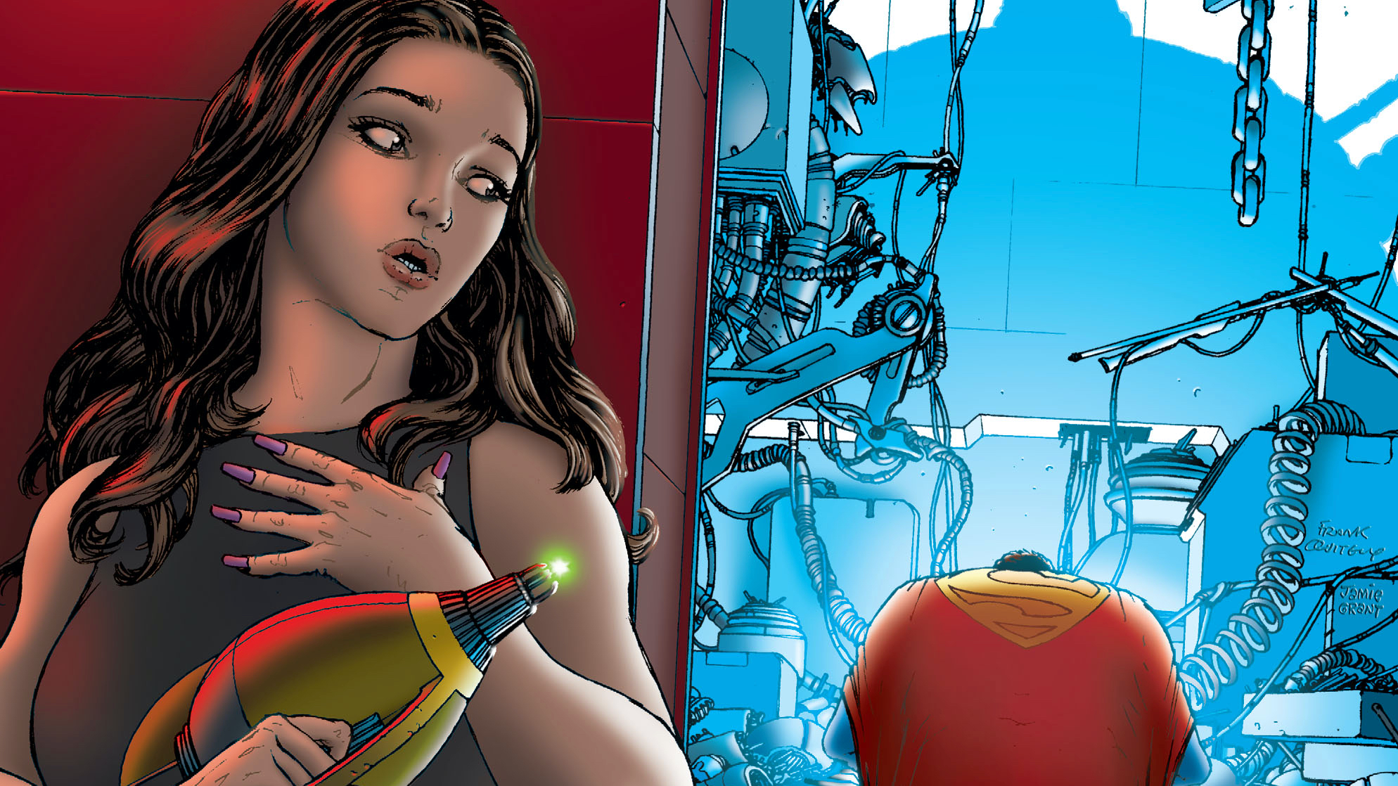 Download Comic All Star Superman HD Wallpaper by Frank Quitely