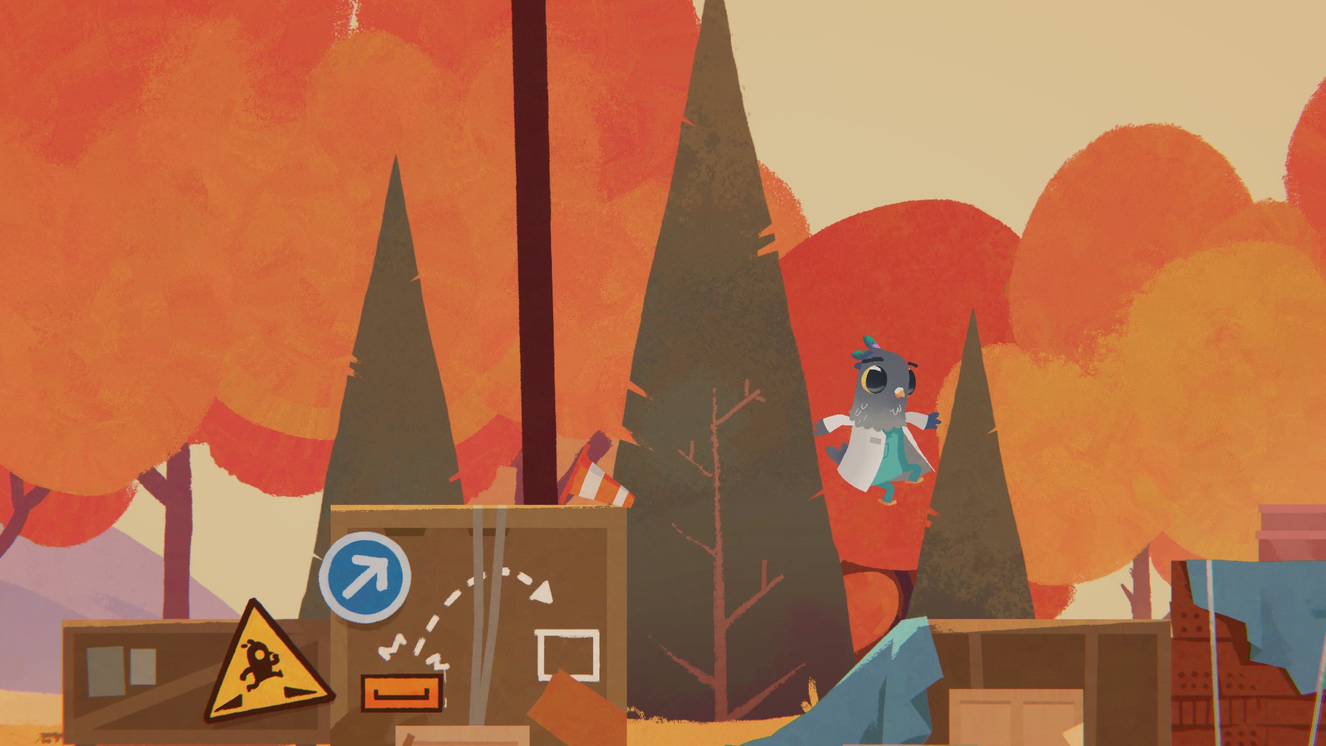 Video Game Fall of Porcupine HD Wallpaper