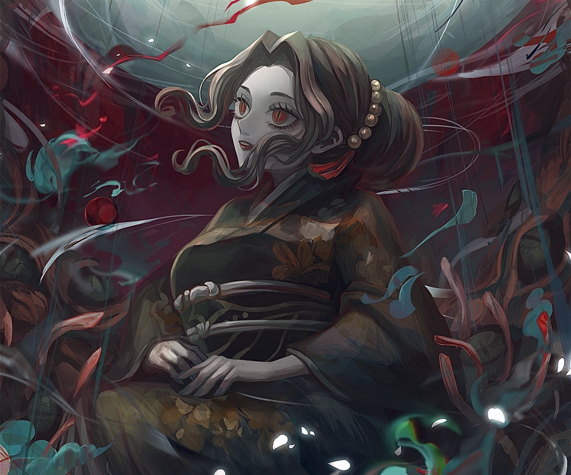 Muzan Kibutsuji in Demon Slayer: Stunning HD Anime Wallpaper ...