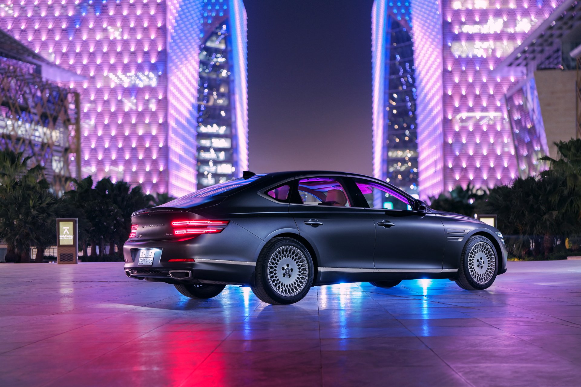 Download Vehicle Genesis G80 4k Ultra HD Wallpaper