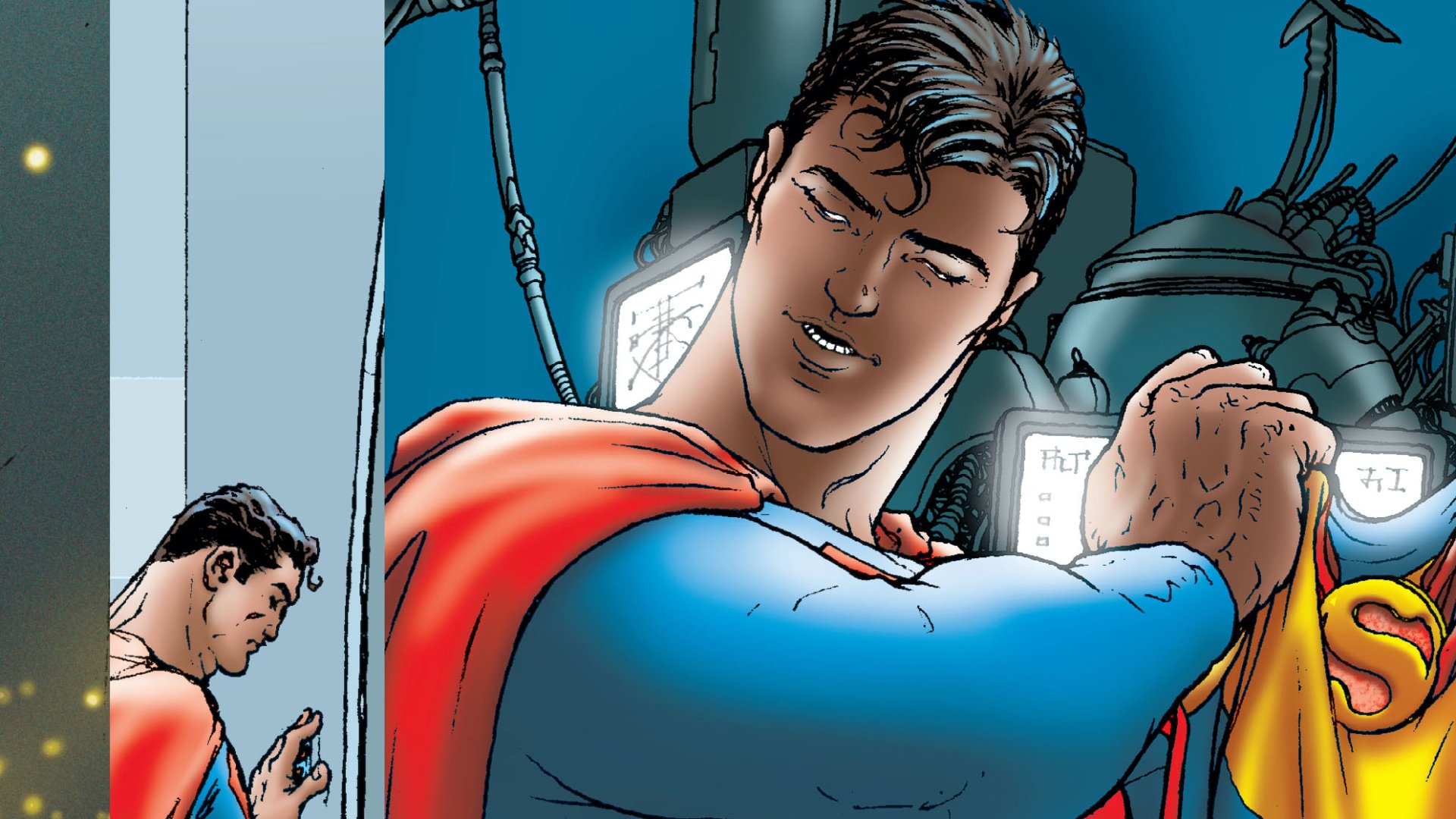 Download Comic All Star Superman HD Wallpaper by Frank Quitely