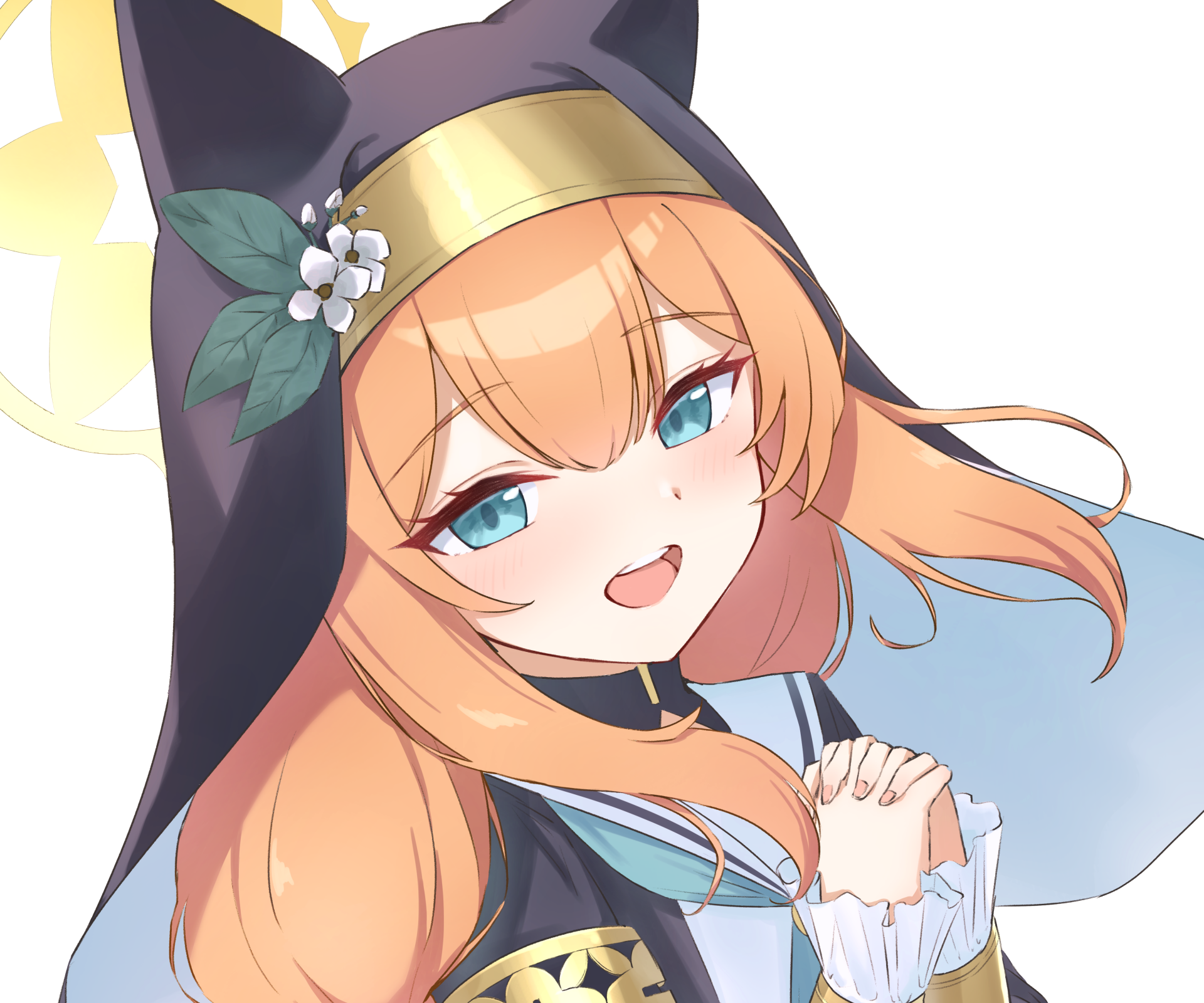 Iochi Mari Shines in Blue Archive 4K Ultra HD Wallpaper