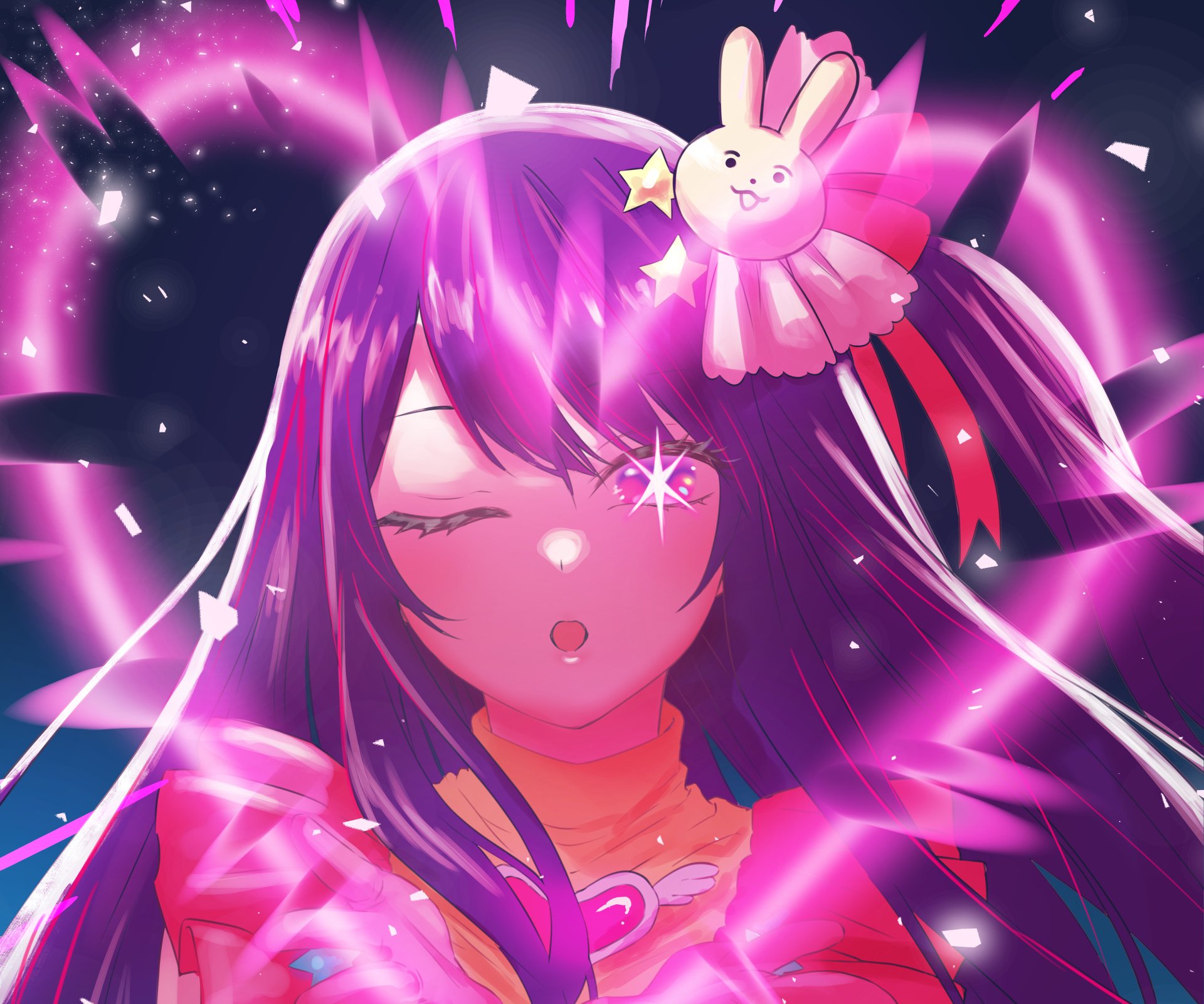 Ai Hoshino Radiance – Stunning 4K Ultra HD Oshi no Ko Anime Wallpaper ...