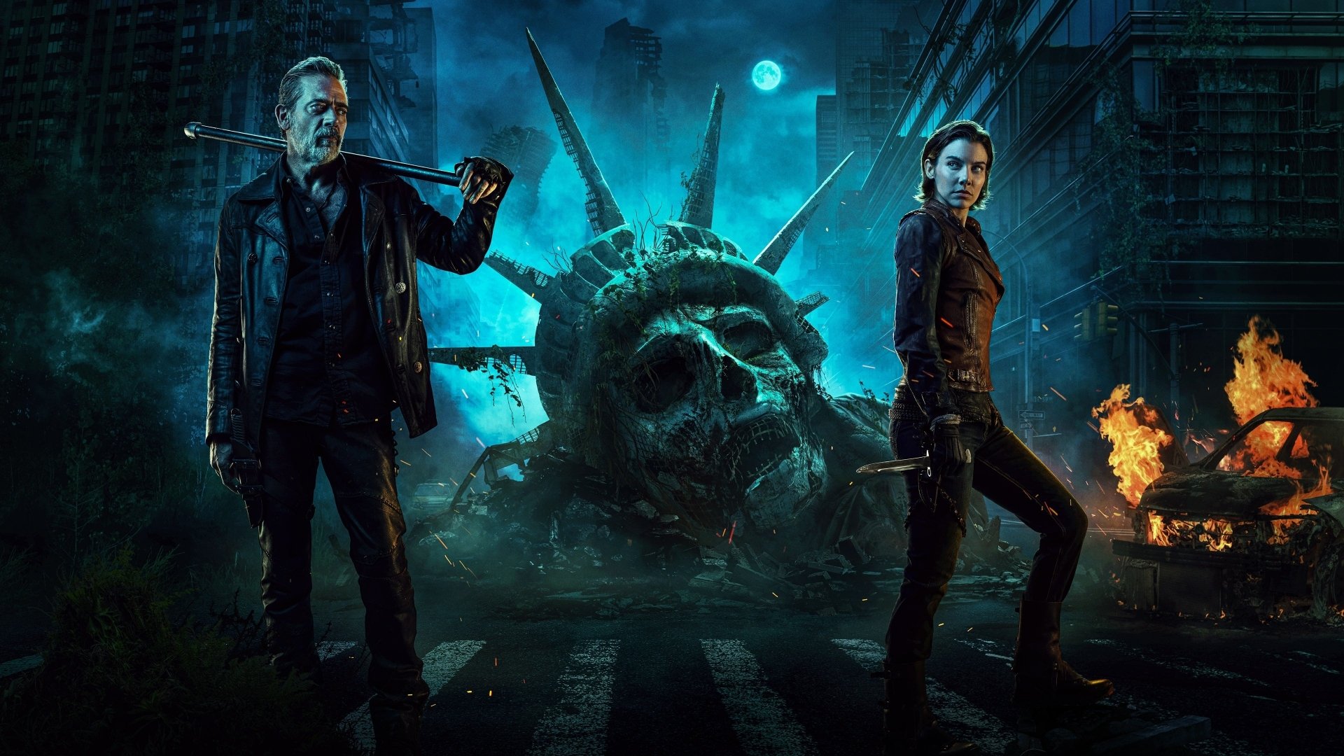 The Walking Dead: Dead City - 4K Ultra HD Thriller Wallpaper