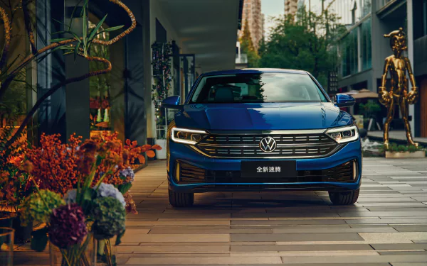 Download Vehicle Volkswagen Sagitar 4k Ultra HD Wallpaper