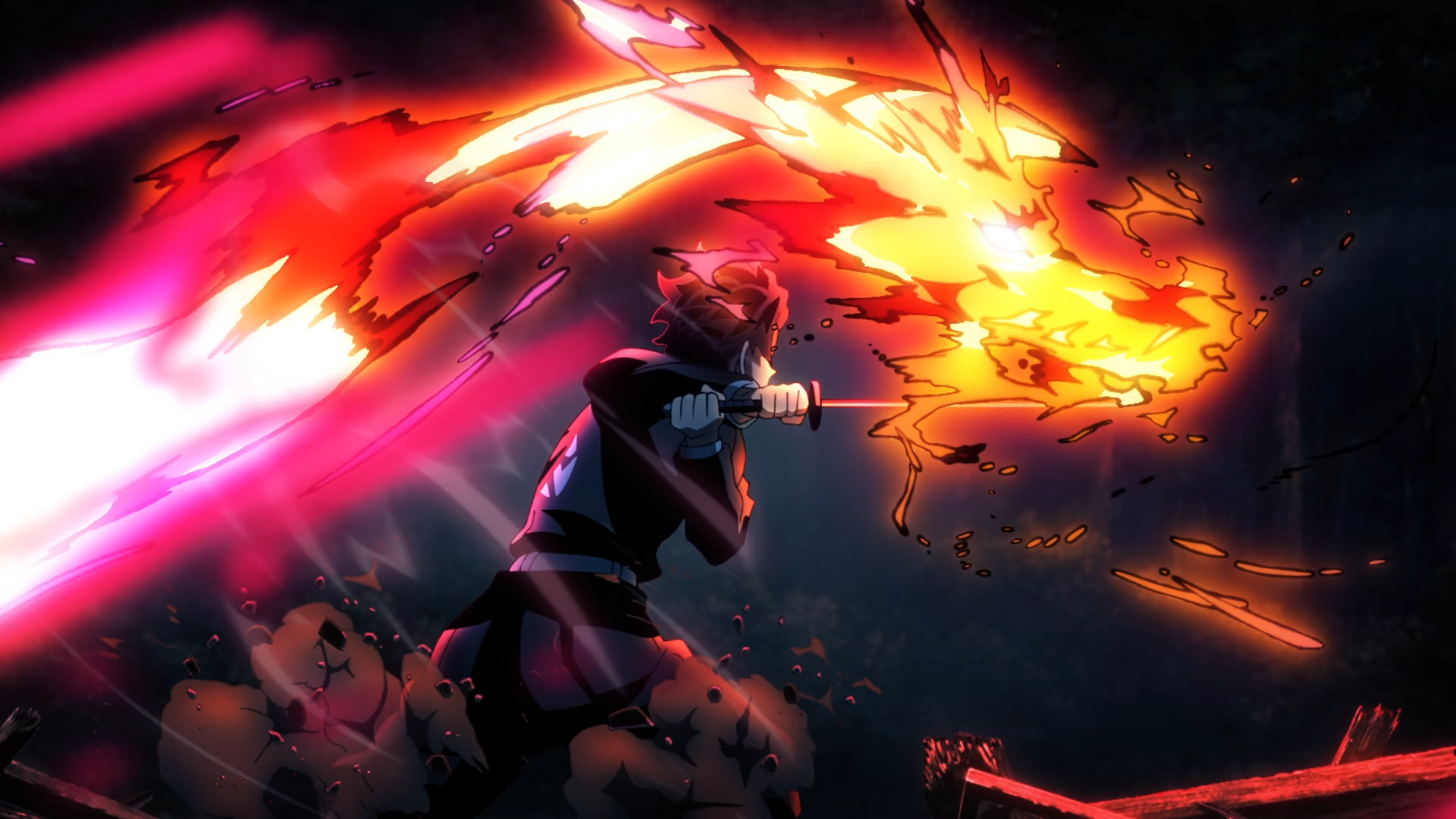 Download Dragon Katana Tanjiro Kamado Demon Slayer: Kimetsu No Yaiba ...