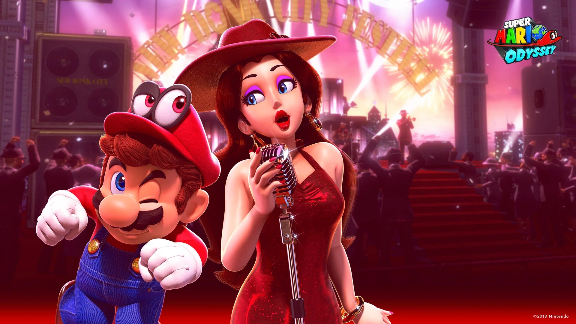 Download Pauline (Mario) Mario Video Game Super Mario Odyssey HD Wallpaper