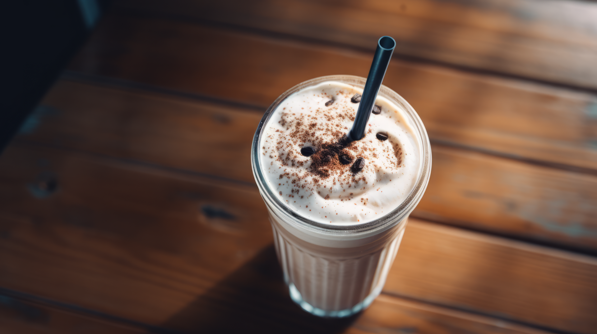 Coffee Milkshake HD Wallpaper | Delicious Creamy Beverage Background by ...