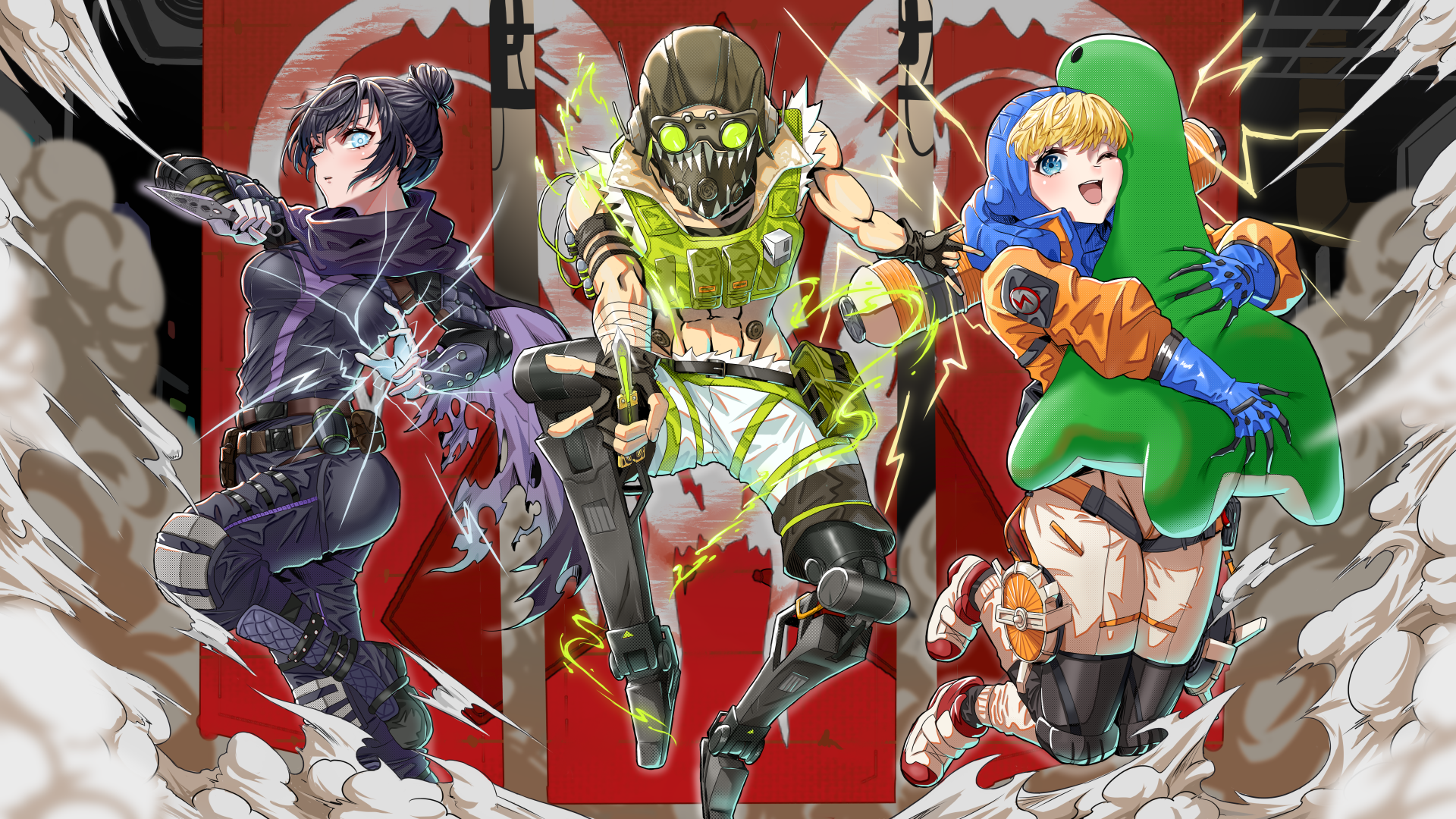 Download Wraith (Apex Legends) Octane (Apex Legends) Wattson (Apex ...