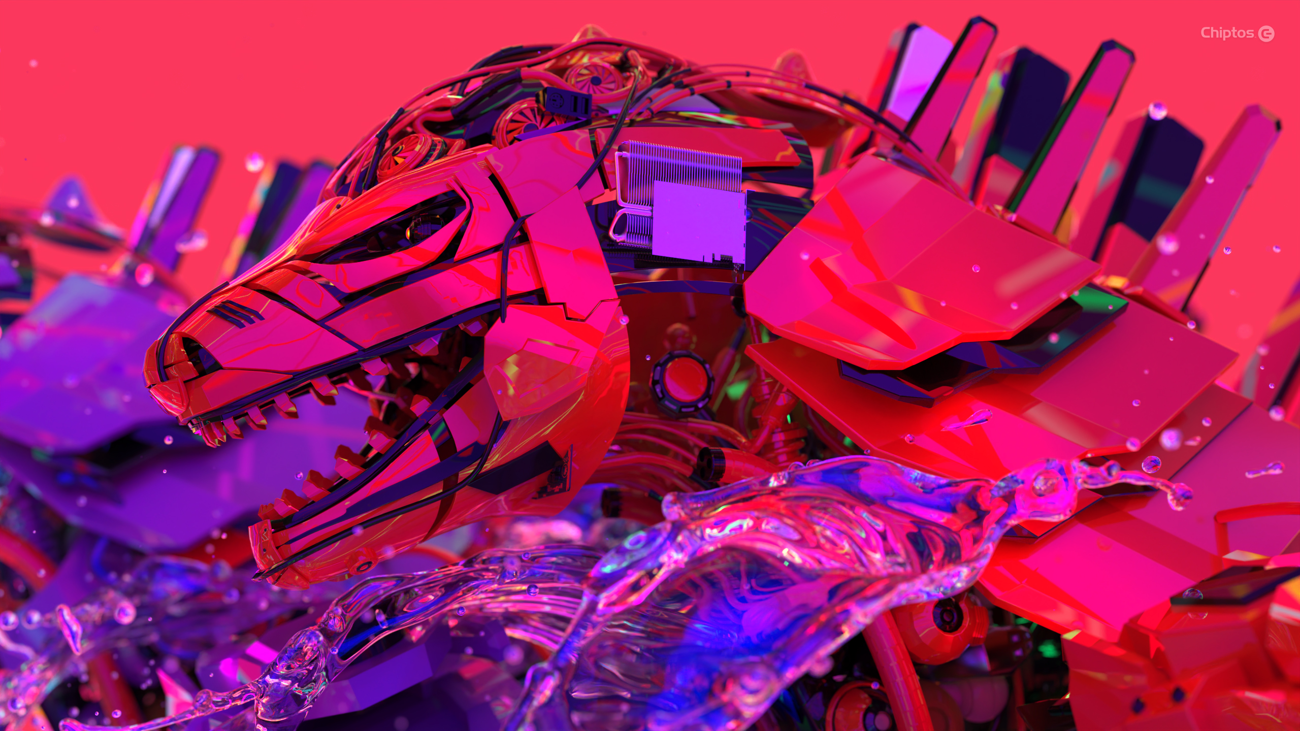 Chiptos X Zilla Sideview Robot Ultra 4k Mechs - Holographic NFT ...