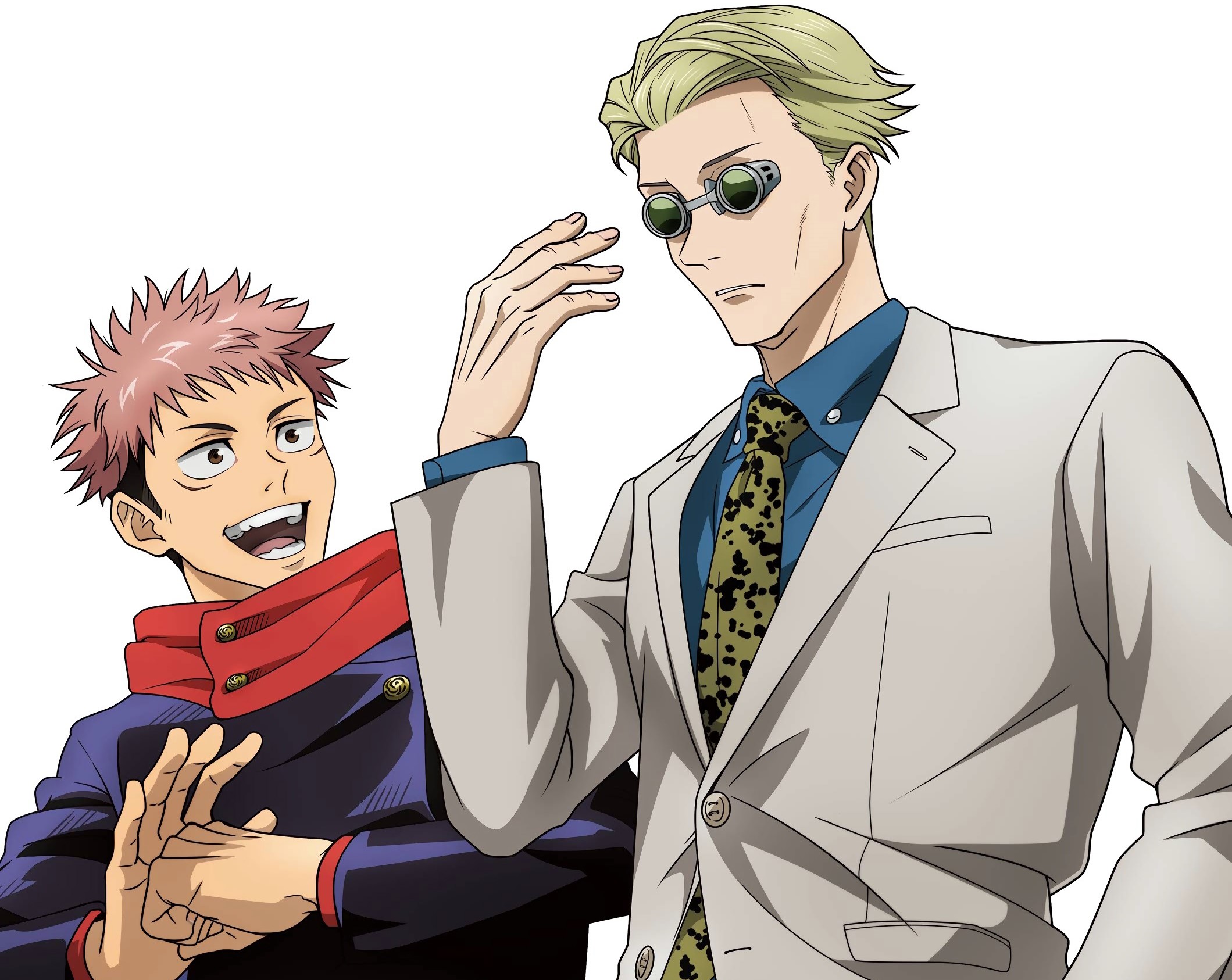 Jujutsu Kaisen HD: Yuji Itadori & Kento Nanami Wallpaper Blast