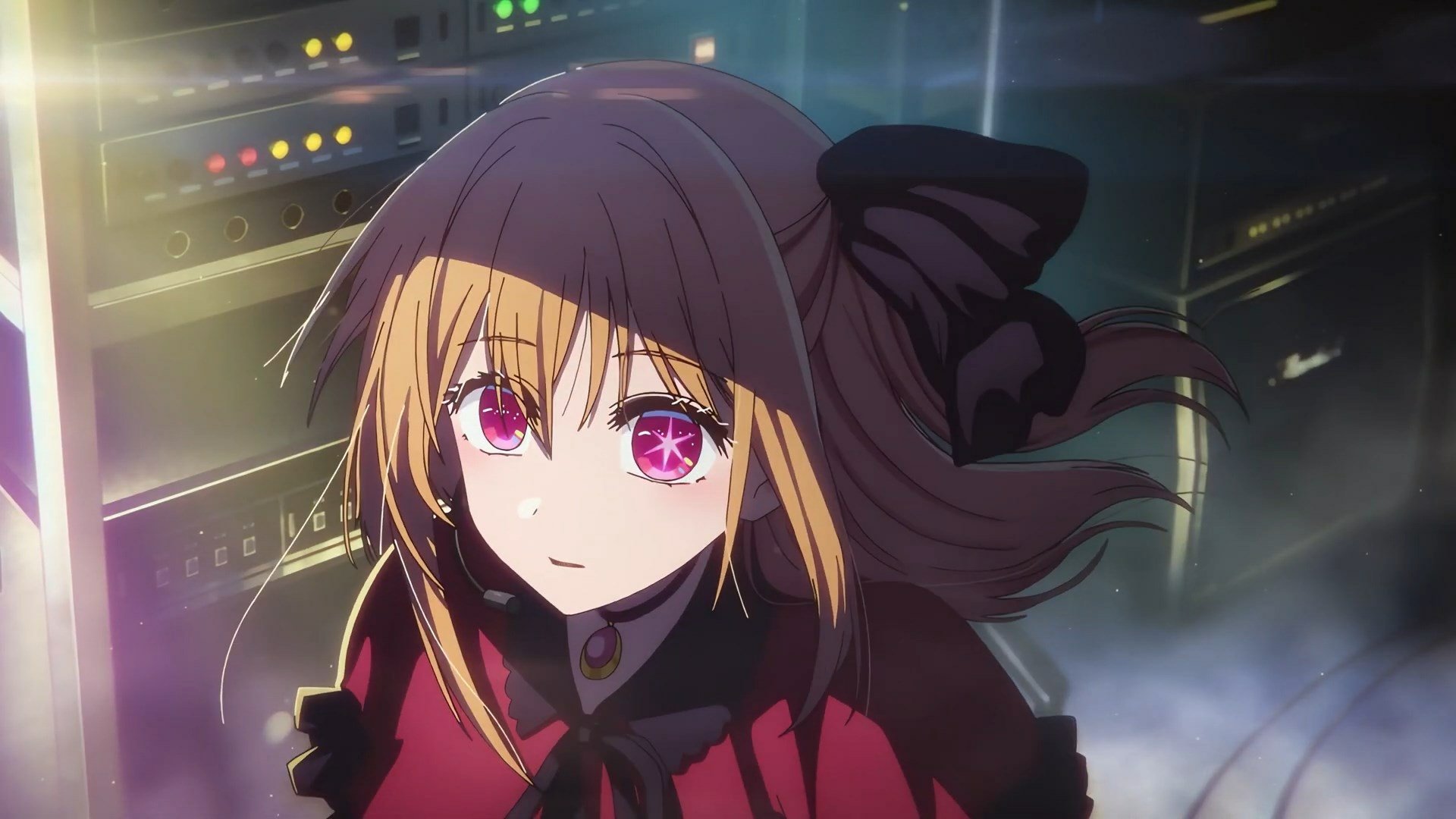 Oshi no Ko HD Anime Wallpaper – Radiant Star Gaze