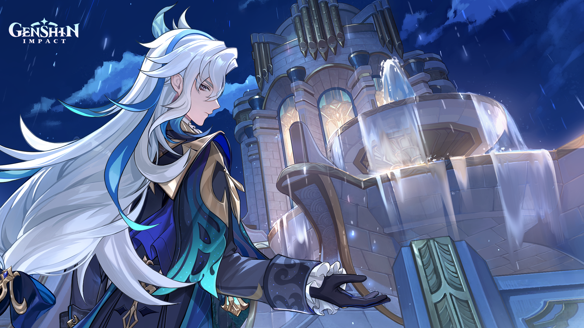 Celestial Citadel — HD Anime Video Game Wallpaper | 1920x1080 ...