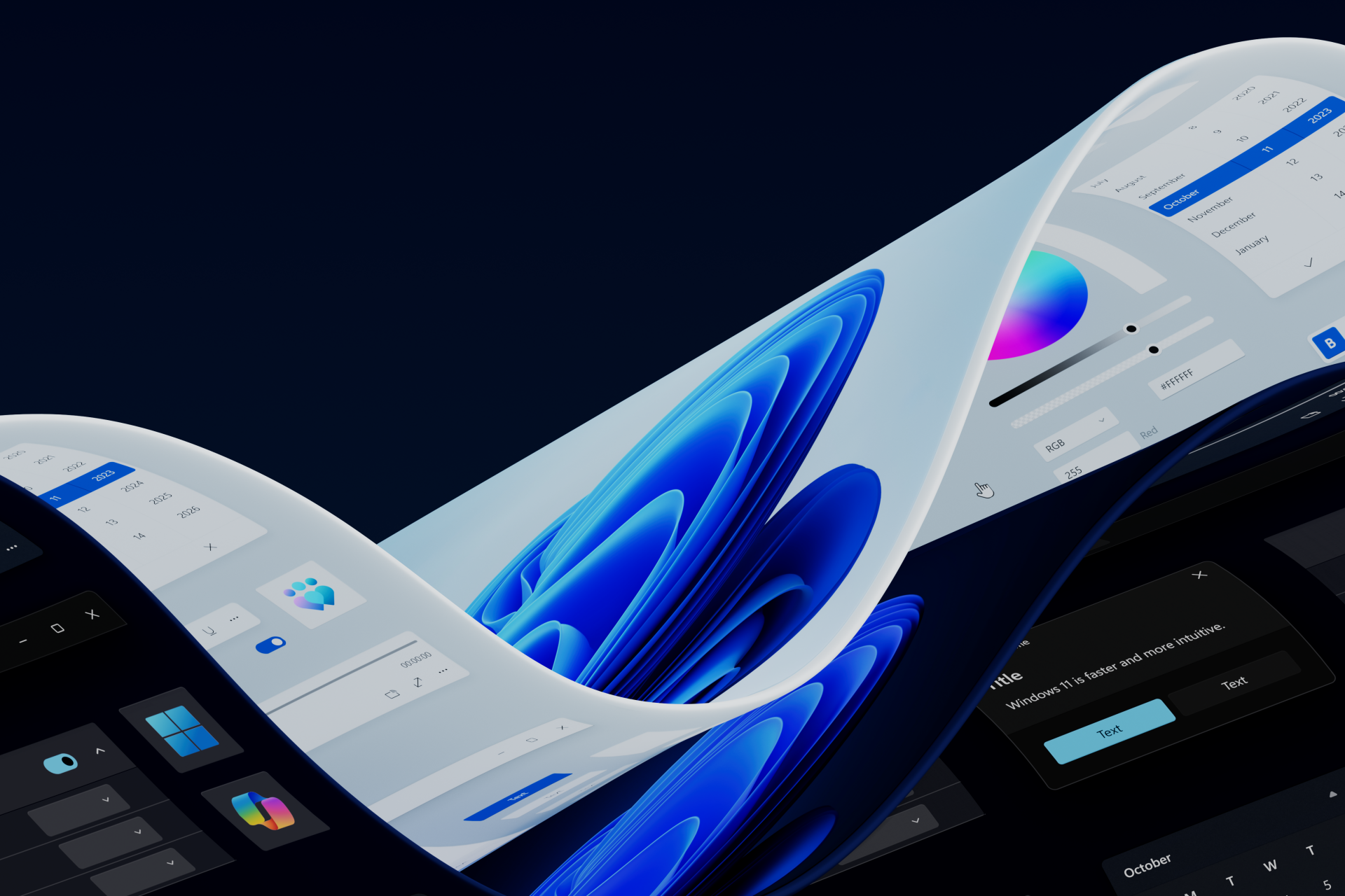 Download Microsoft Windows Windows 11 Anniversary Abstract 4k Ultra HD ...