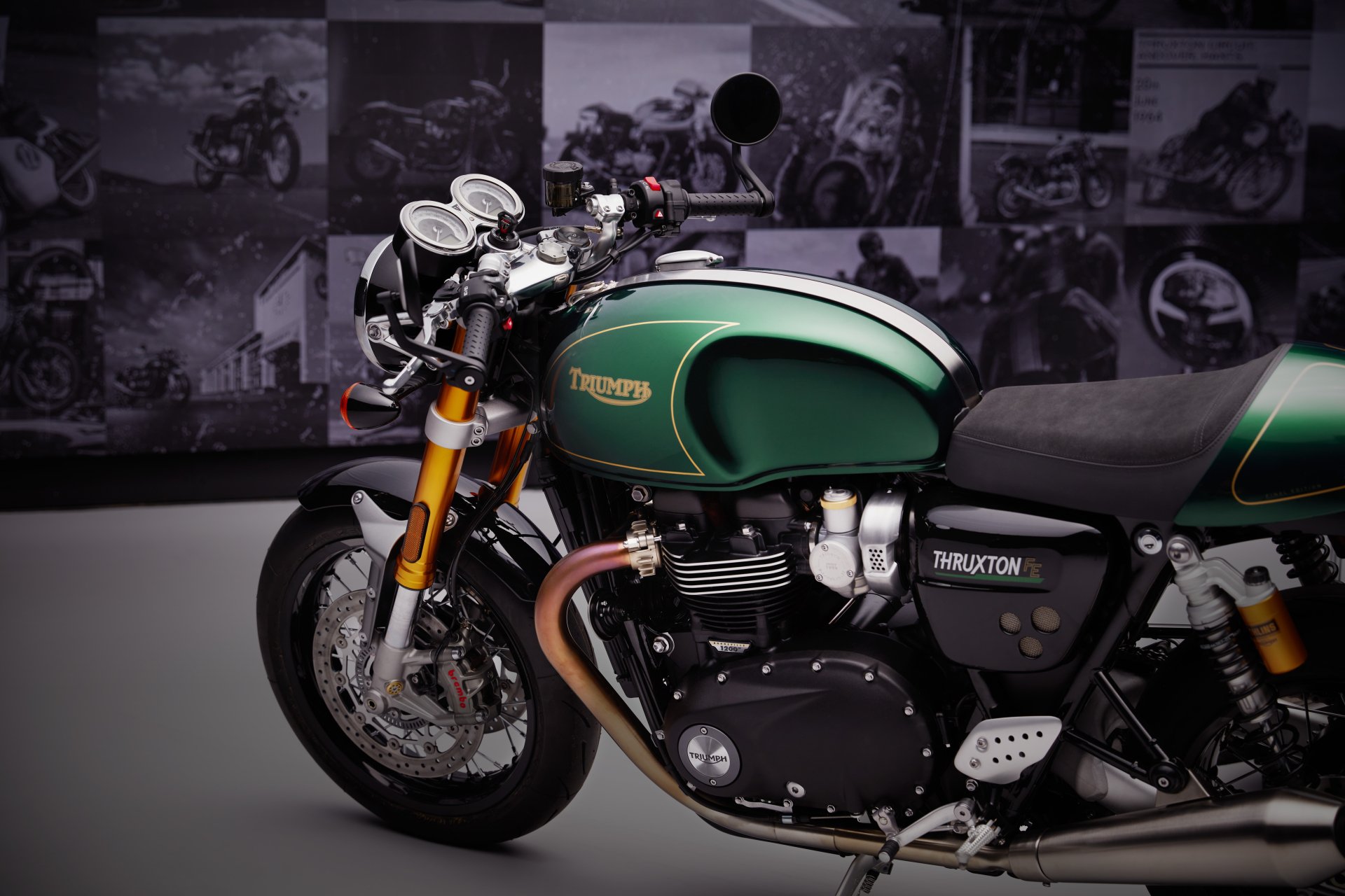 Triumph Thruxton Final Edition HD Wallpaper
