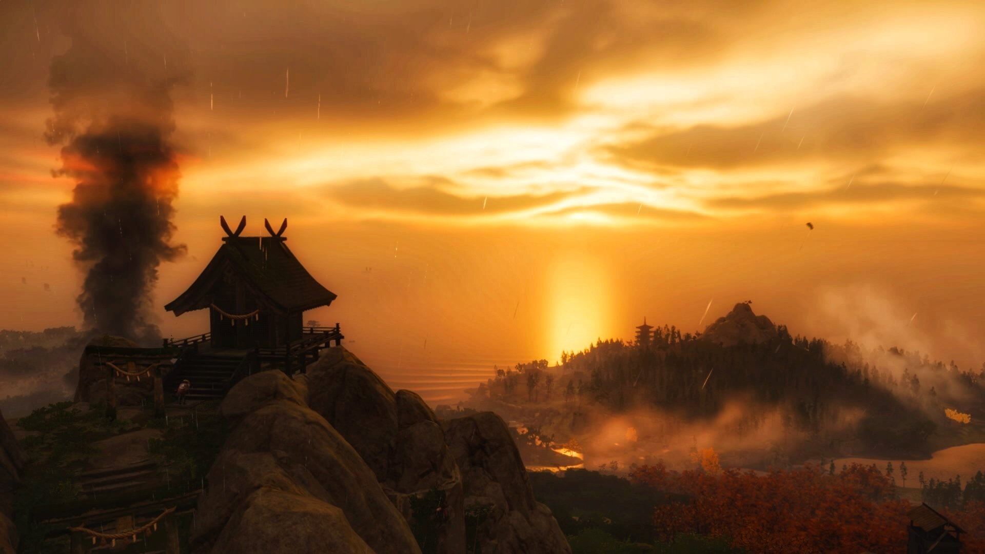 Overlooking The island by jhim