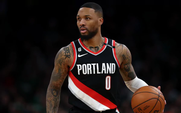 Damian Lillard Portland Trail Blazers HD Wallpaper