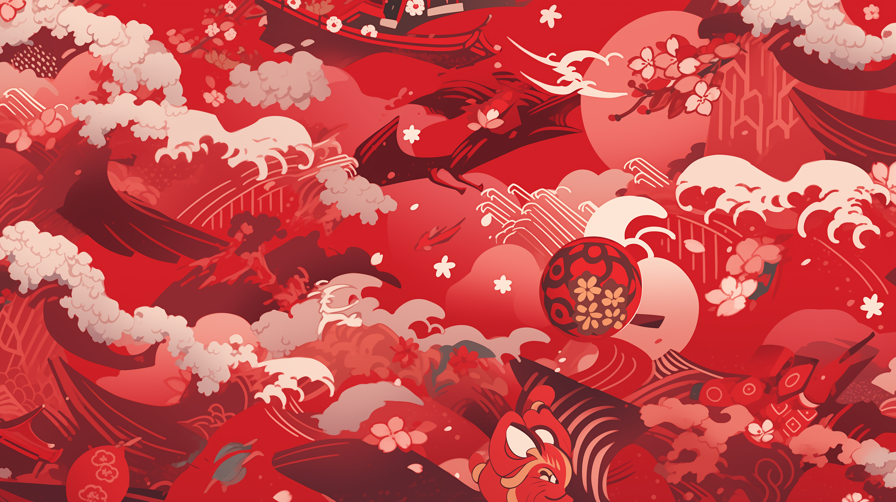Japanese Design Wallpaper