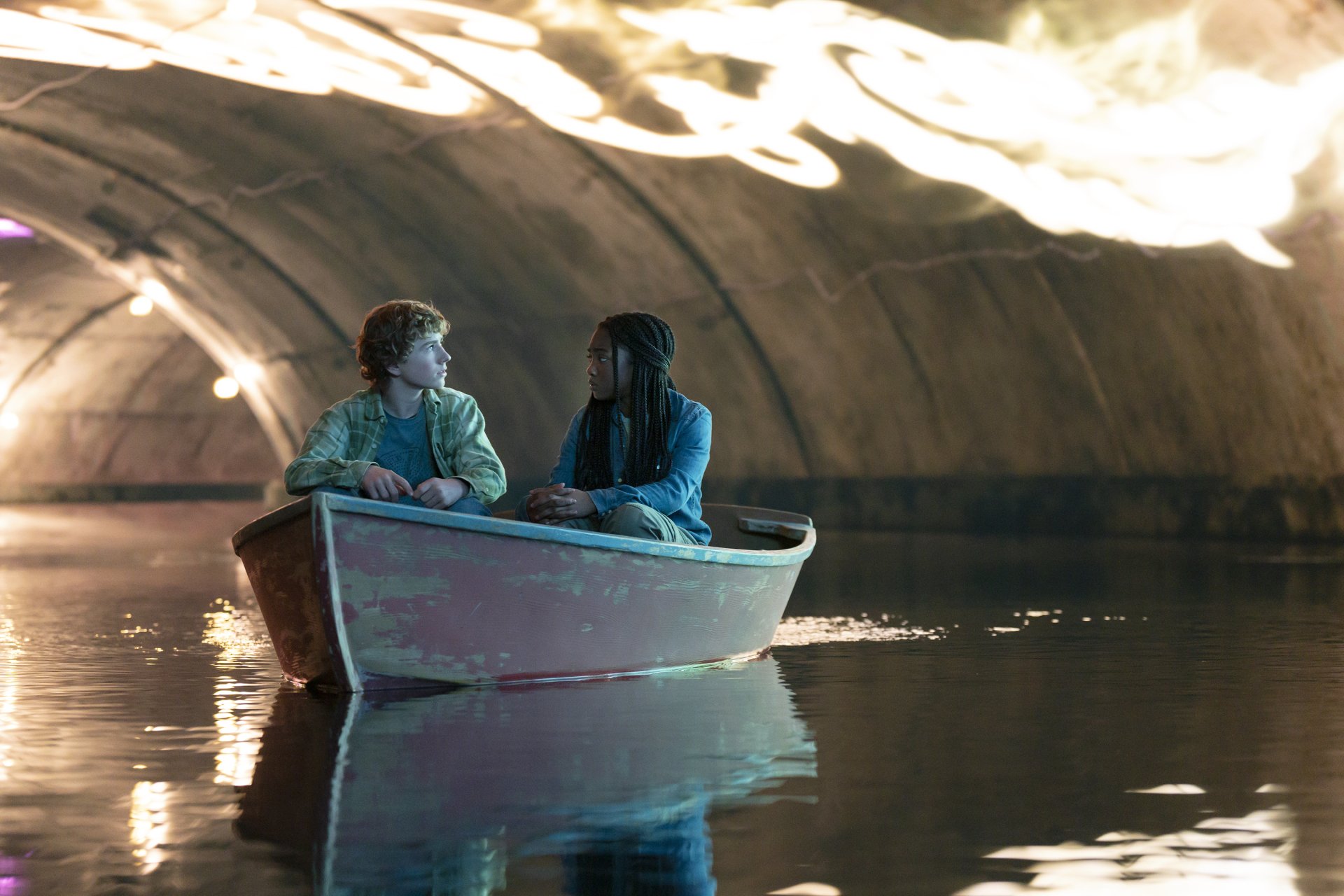 Percy Jackson HD Wallpaper – Olympian Adventure Boat Scene