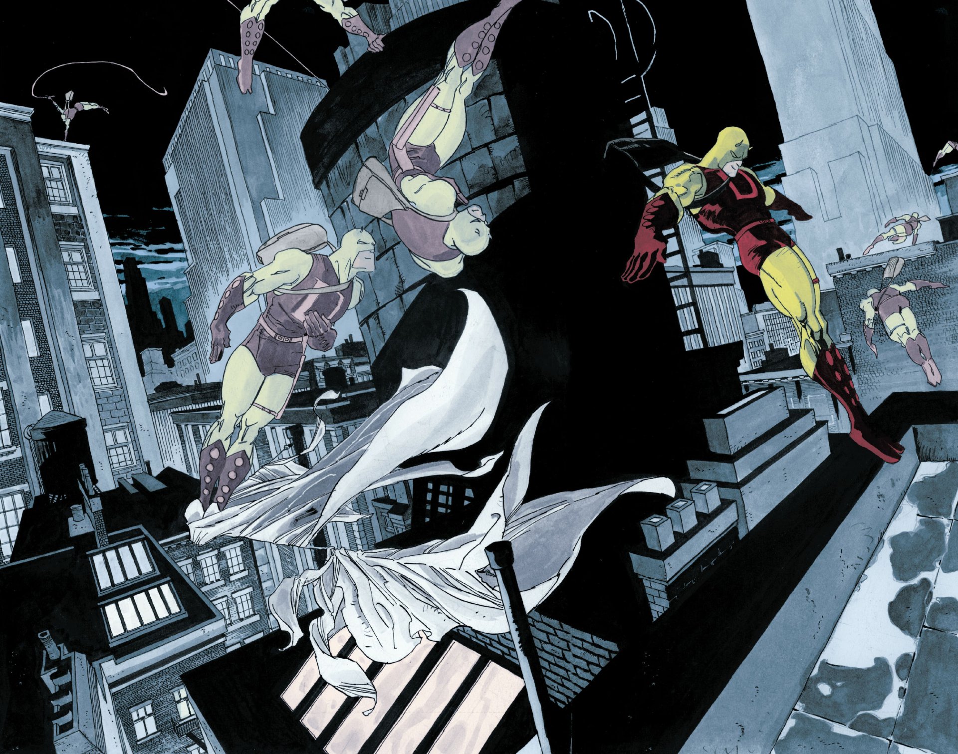 Download Comic Daredevil: Yellow HD Wallpaper by Tim Sale