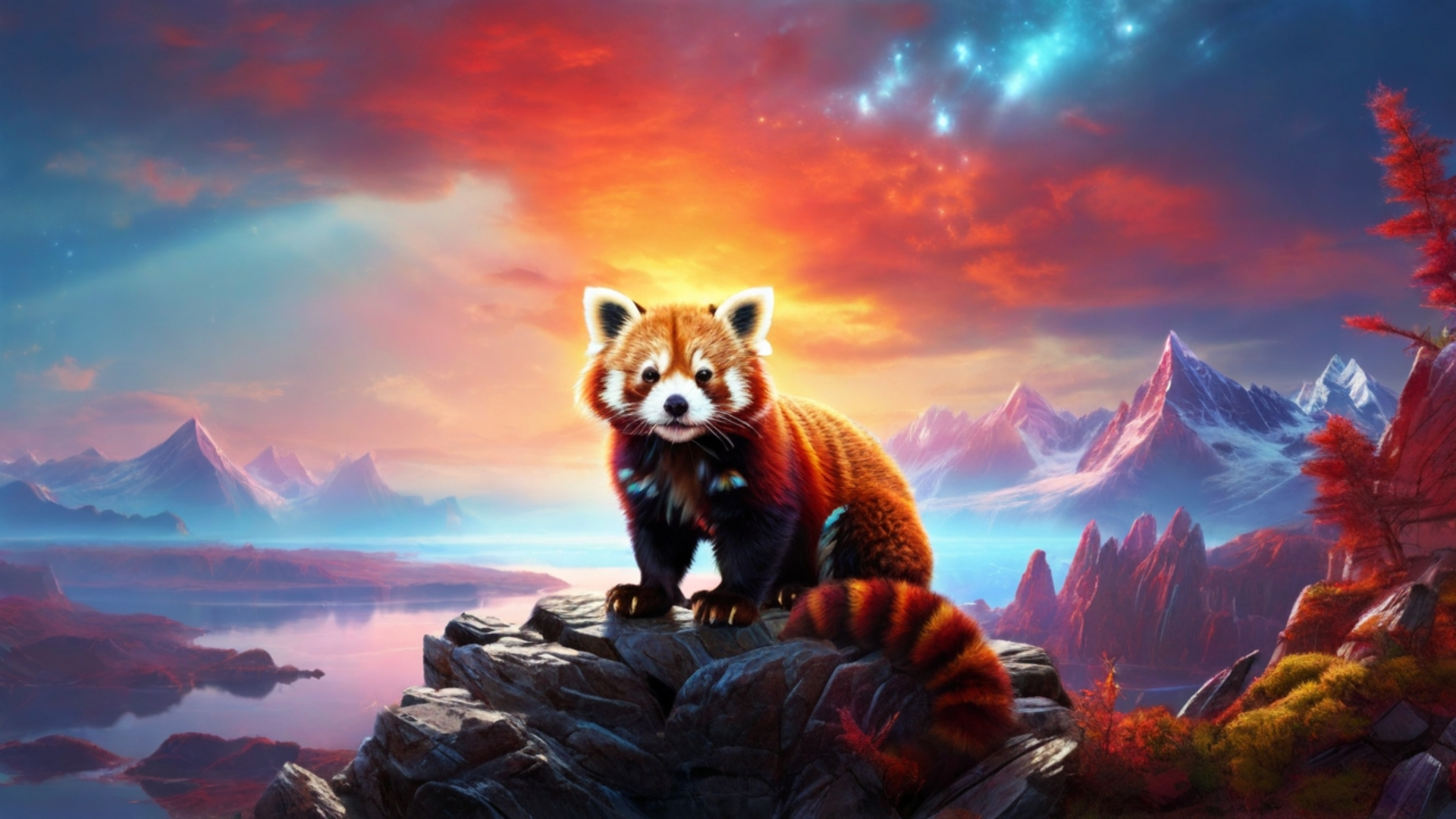 Red Panda by AnimeHead