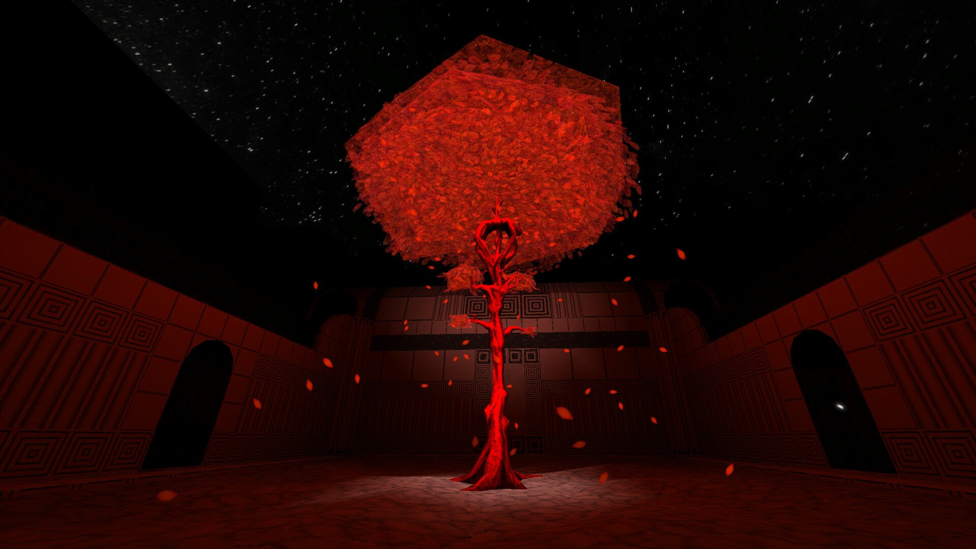 ULTRAKILL Game HD Wallpaper - Intense Red Aesthetic Battle Scene