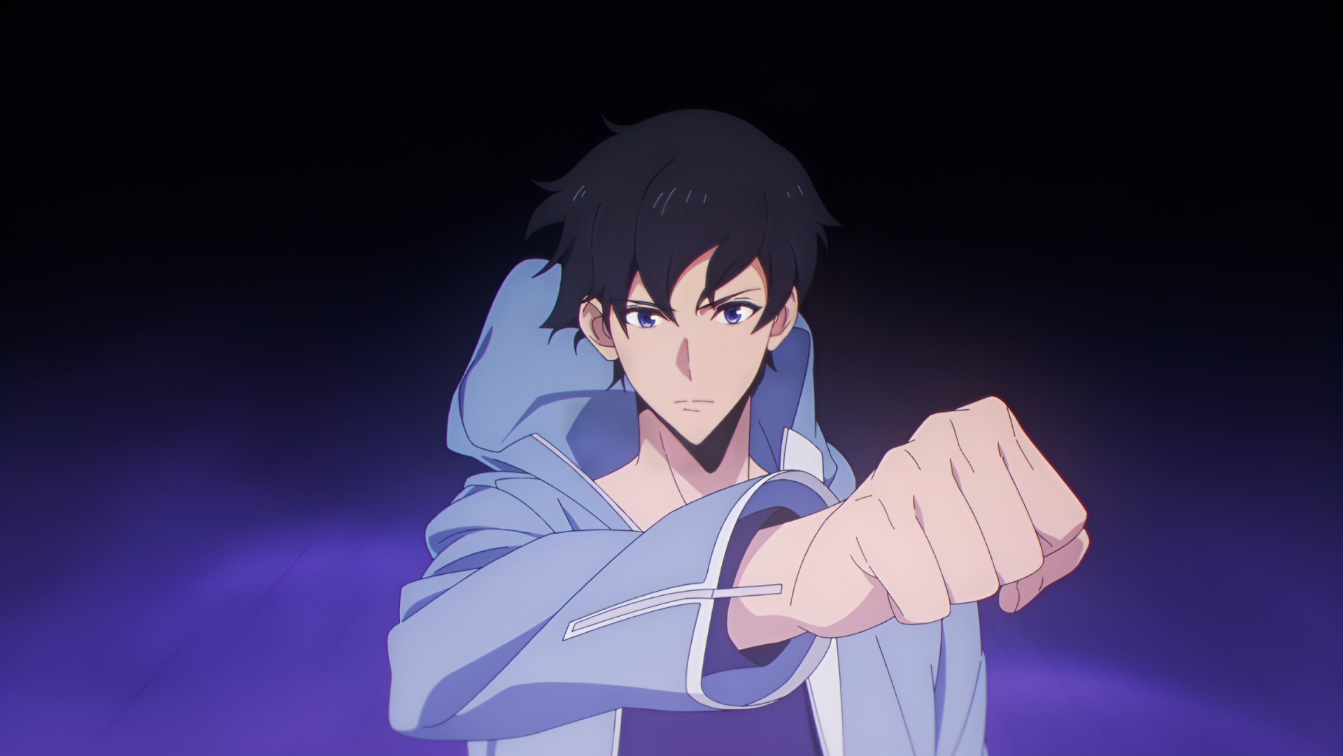 Download Anime Solo Leveling Sung Jin-Woo HD Wallpaper