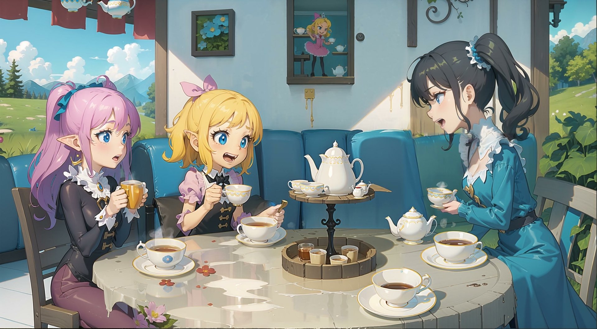 Wonder Tea Time by manimen