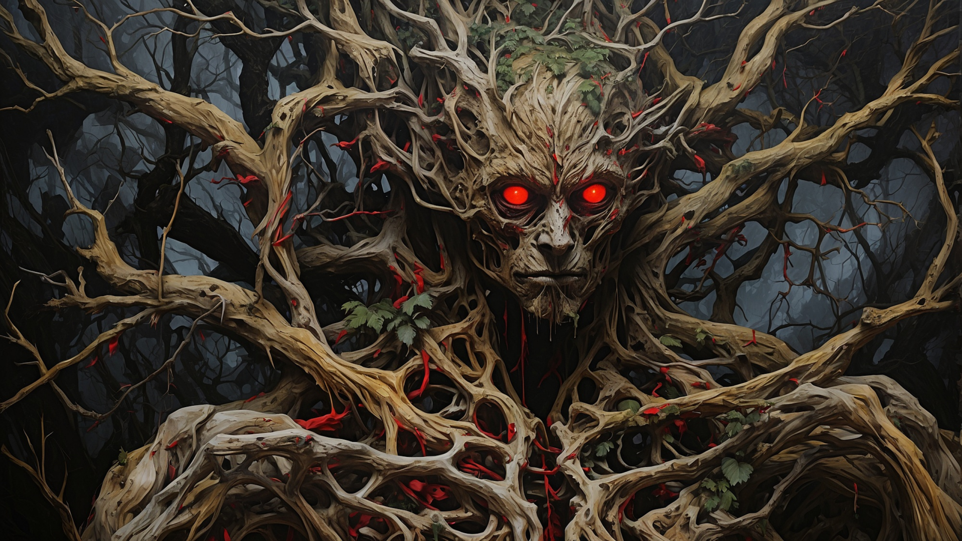 Tree Monster by AnimeHead | 2560x1440 | Wallpaper Abyss