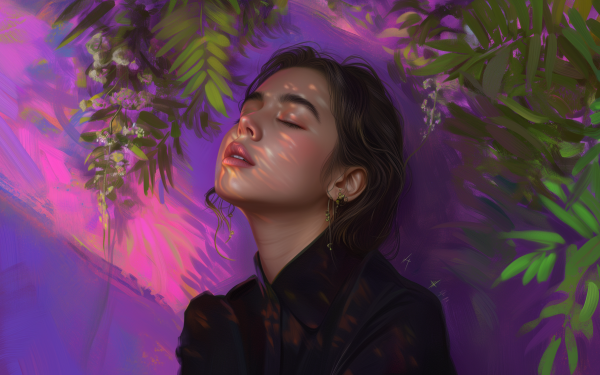 Sad Lofi Girl - Desktop Wallpapers, Phone Wallpaper, PFP, Gifs, and More!