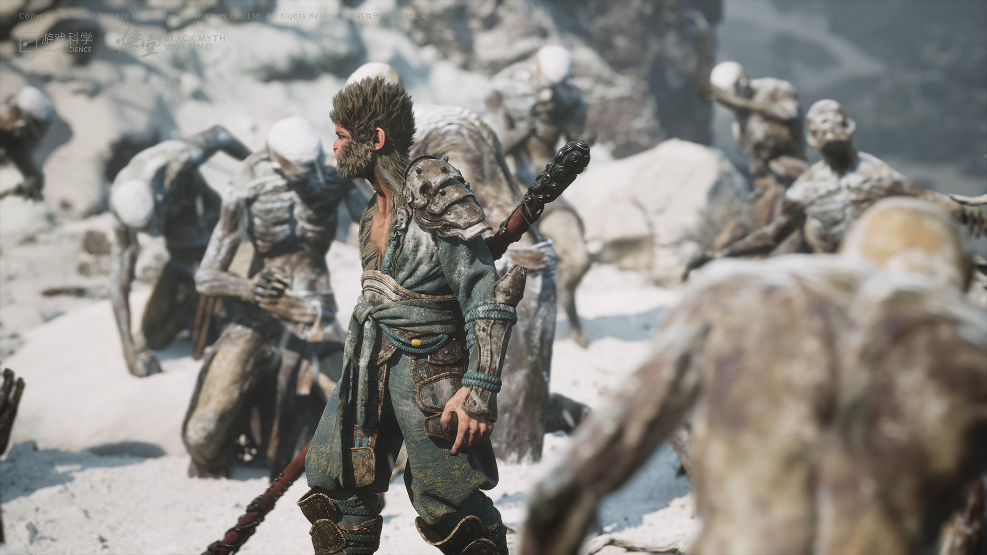 Black Myth: Wukong HD Wallpaper - Epic Journey Encounter