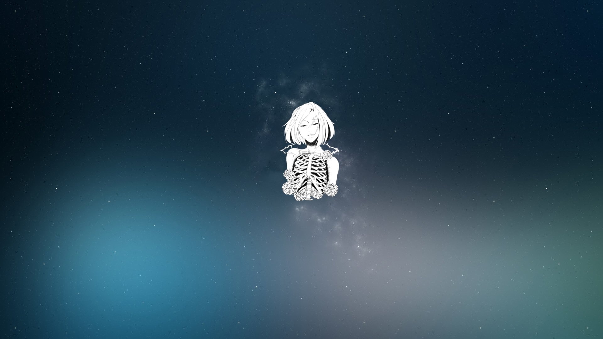 Skeleton girl by peu96