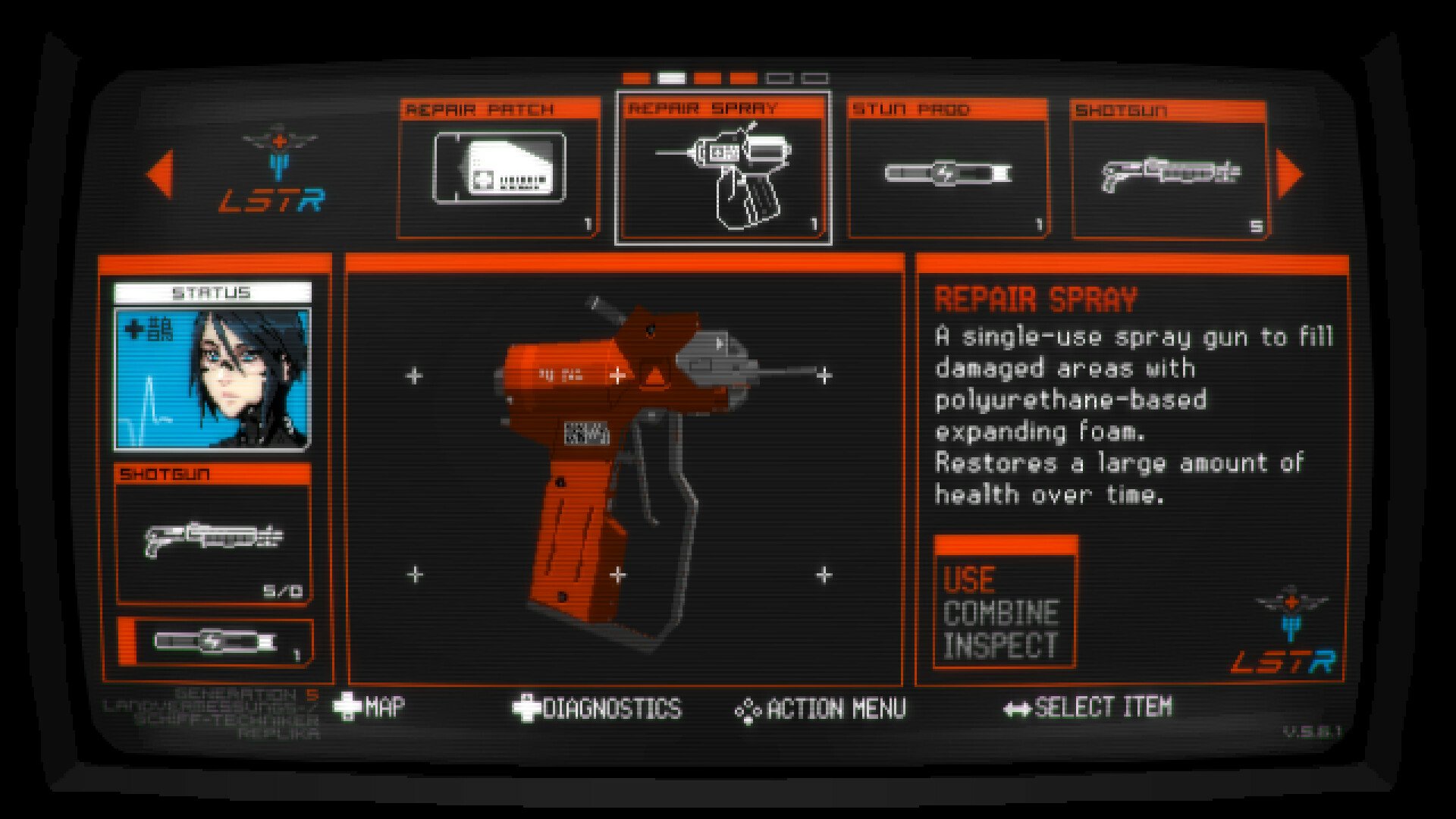 SIGNALIS Game Interface HD Wallpaper