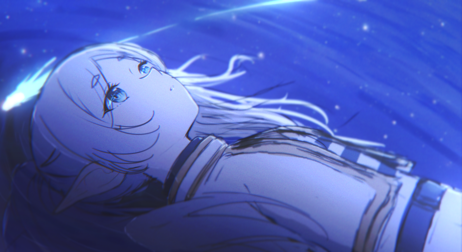 HD Wallpaper: Frieren's Serene Gaze from Beyond Journey's End – Anime ...