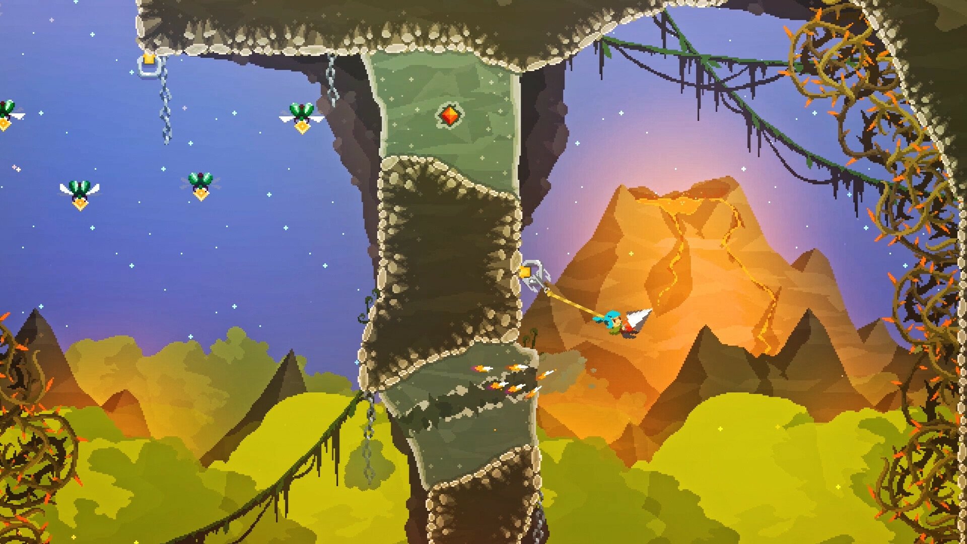 Enchanting Video Game Landscape with Pepper Grinder - HD Wallpaper