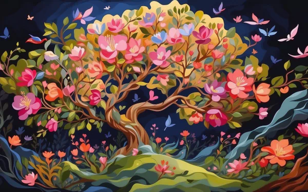 Chibi Hatsune Miku HD Wallpaper: Aqua Vibes by 千夜QYS3