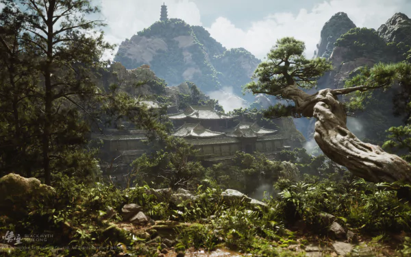 Epic 4K Ultra HD Wallpaper - Black Myth: Wukong Adventure